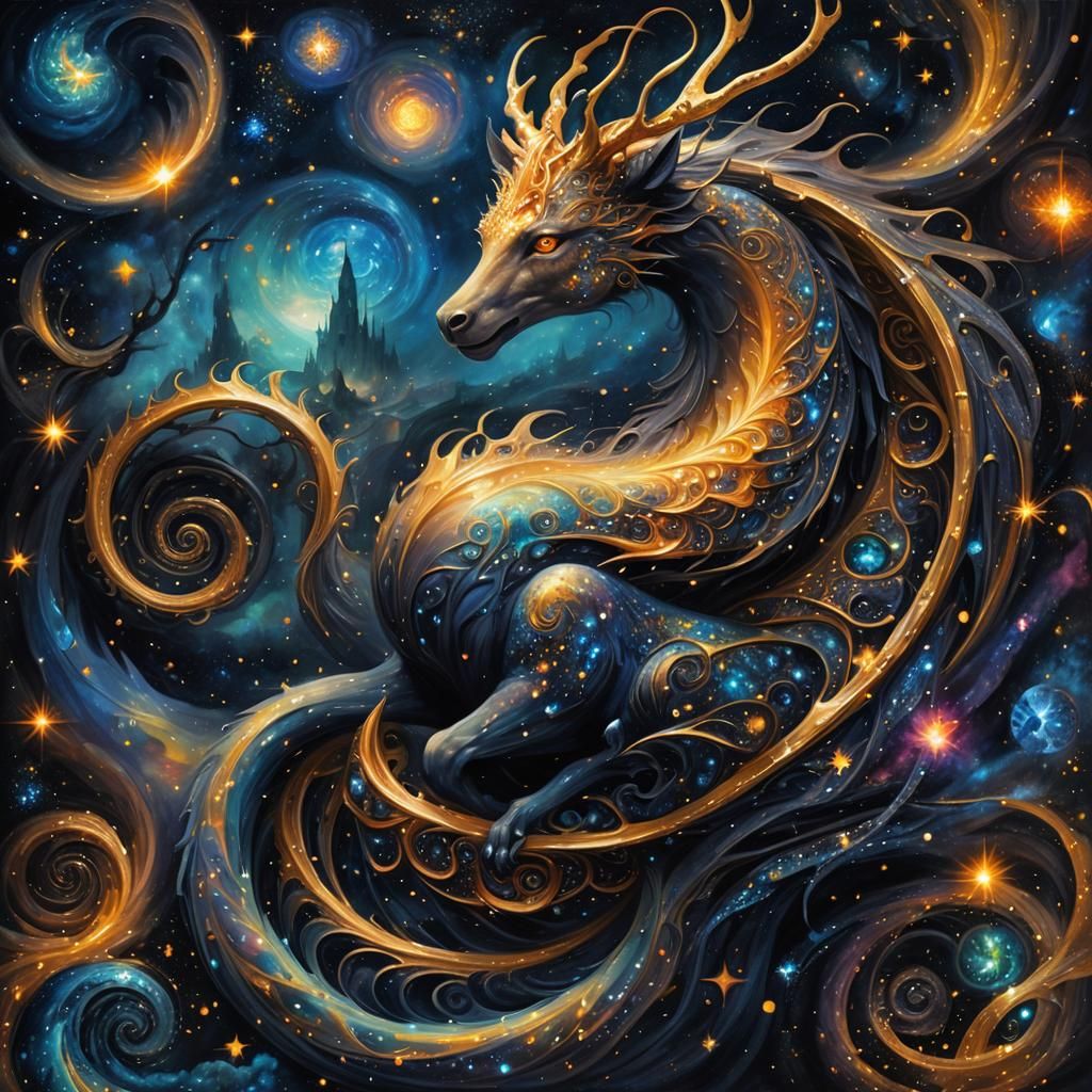 Mythical Creature - AI Generated Artwork - NightCafe Creator