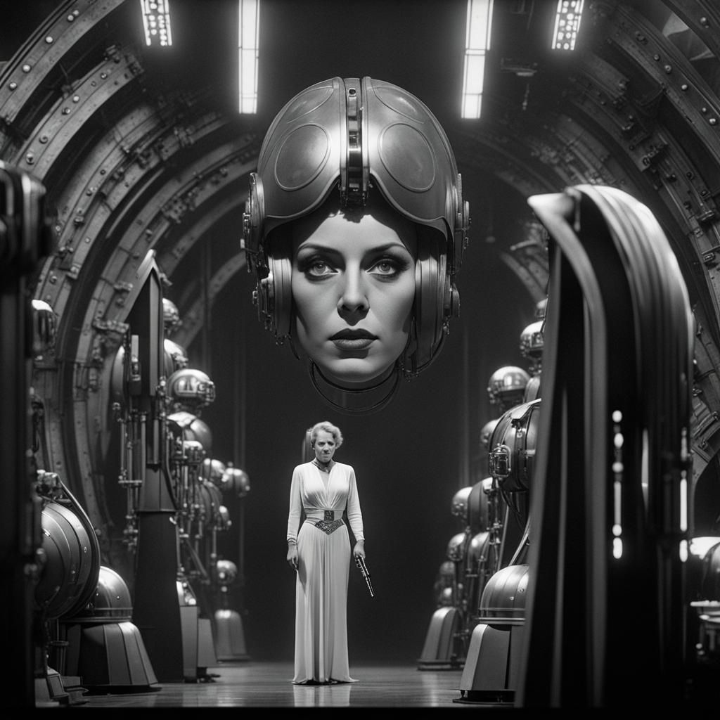 Maria from Fritz lang Metropolis face to face with 3CPO from Star Wars ...