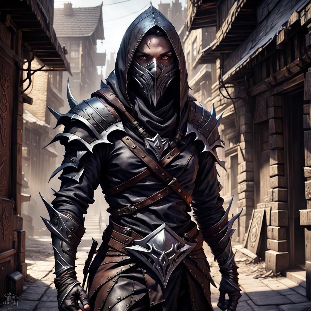 masked rogue - AI Generated Artwork - NightCafe Creator