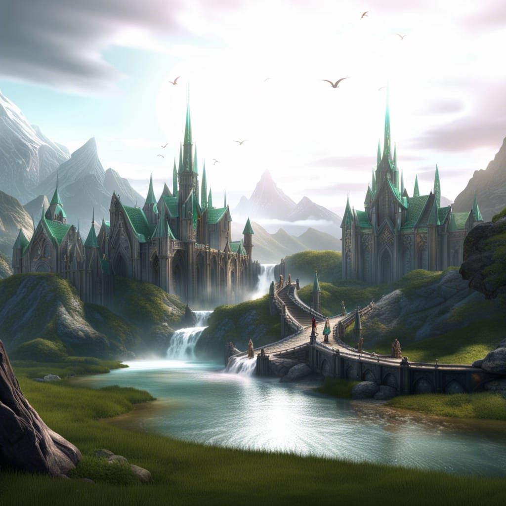 Elf Capital - AI Generated Artwork - NightCafe Creator