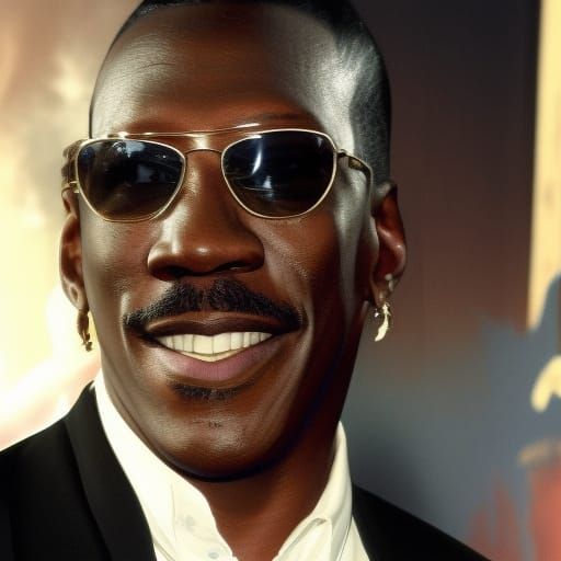 Eddie Murphy and Wesley Snipes - AI Generated Artwork - NightCafe Creator