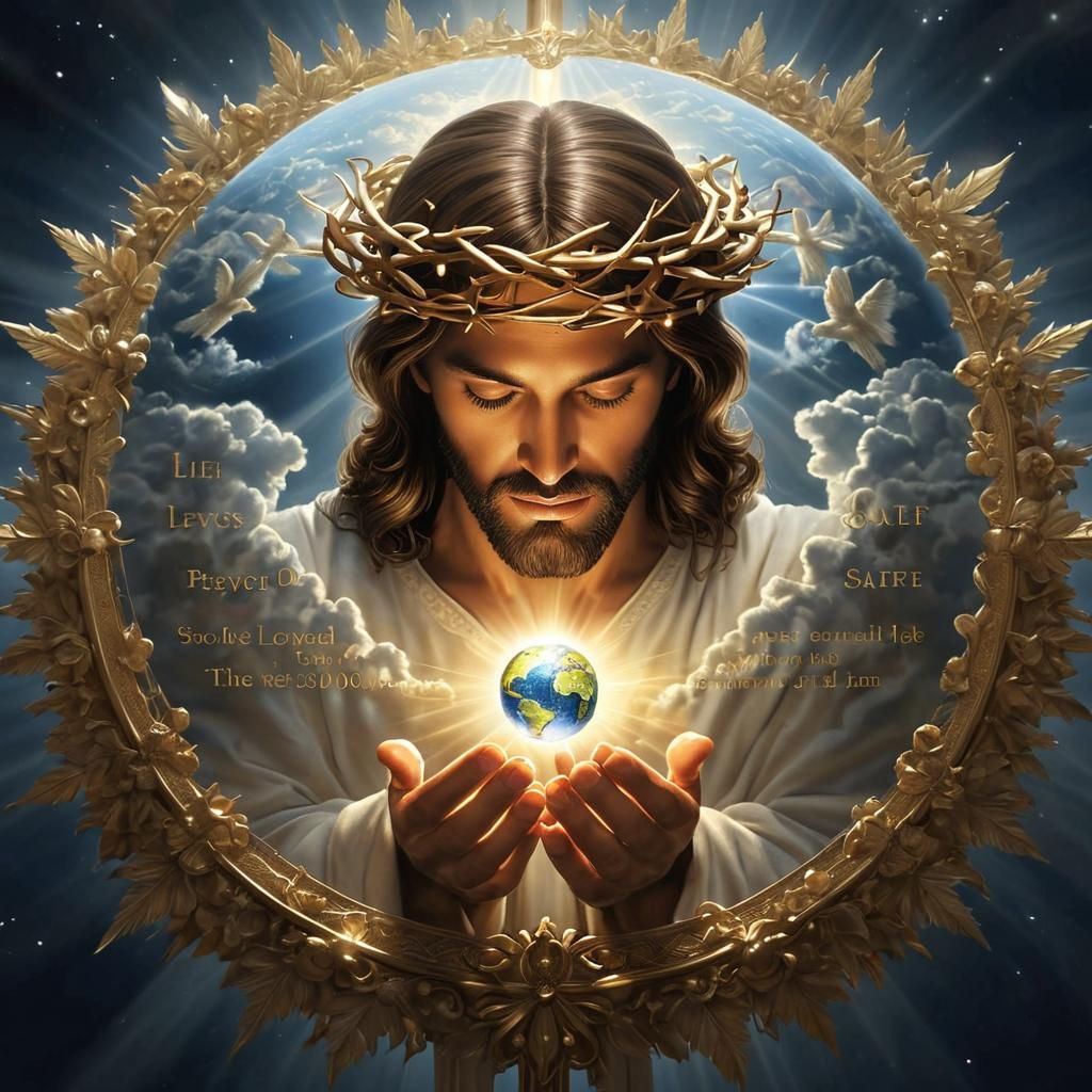 Jesus Christ - AI Generated Artwork - NightCafe Creator