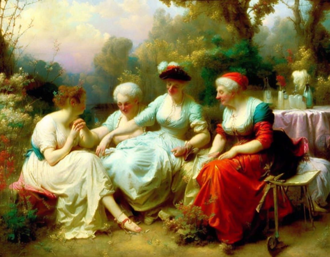 generational wisdom - AI Generated Artwork - NightCafe Creator