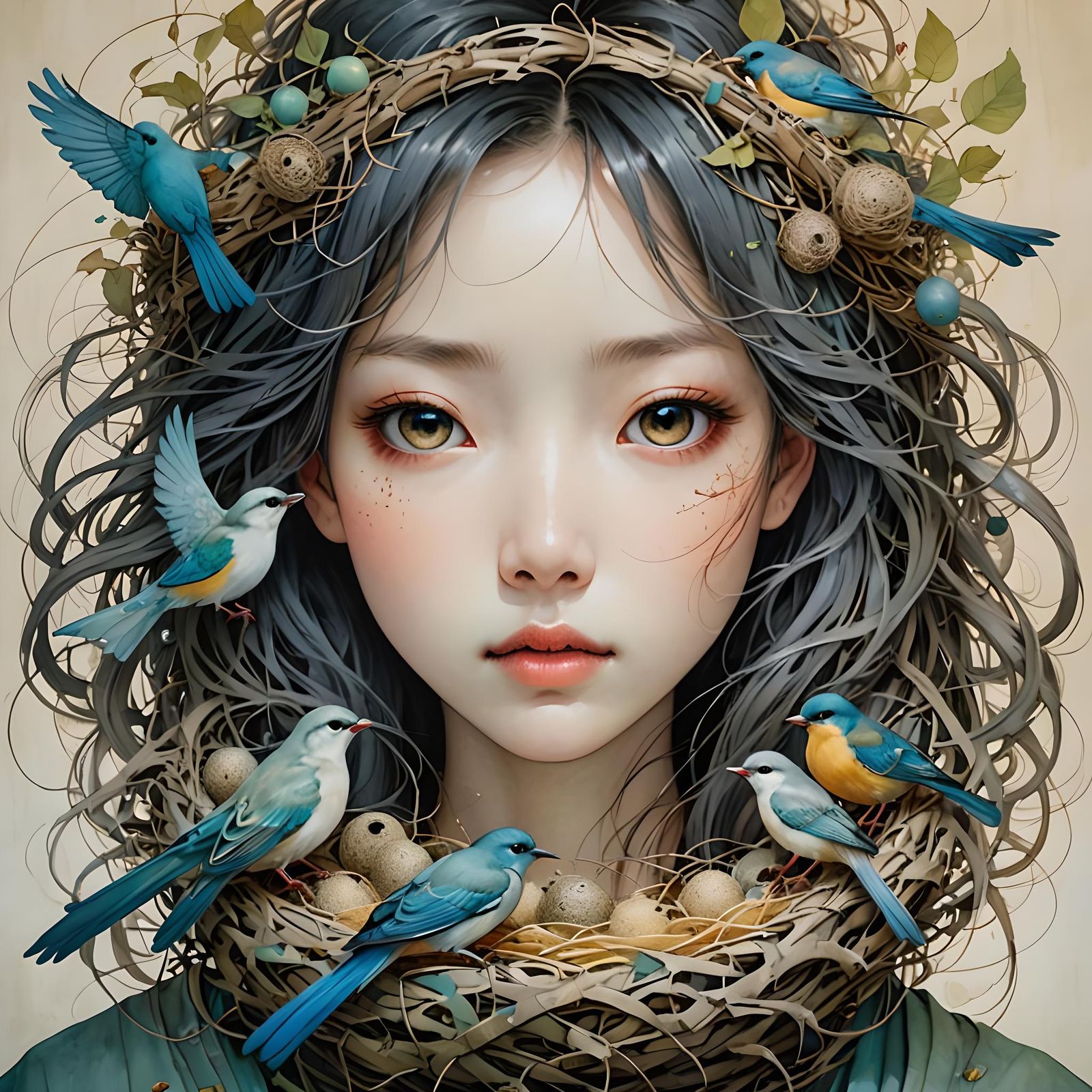 Nesting Instinct - AI Generated Artwork - NightCafe Creator