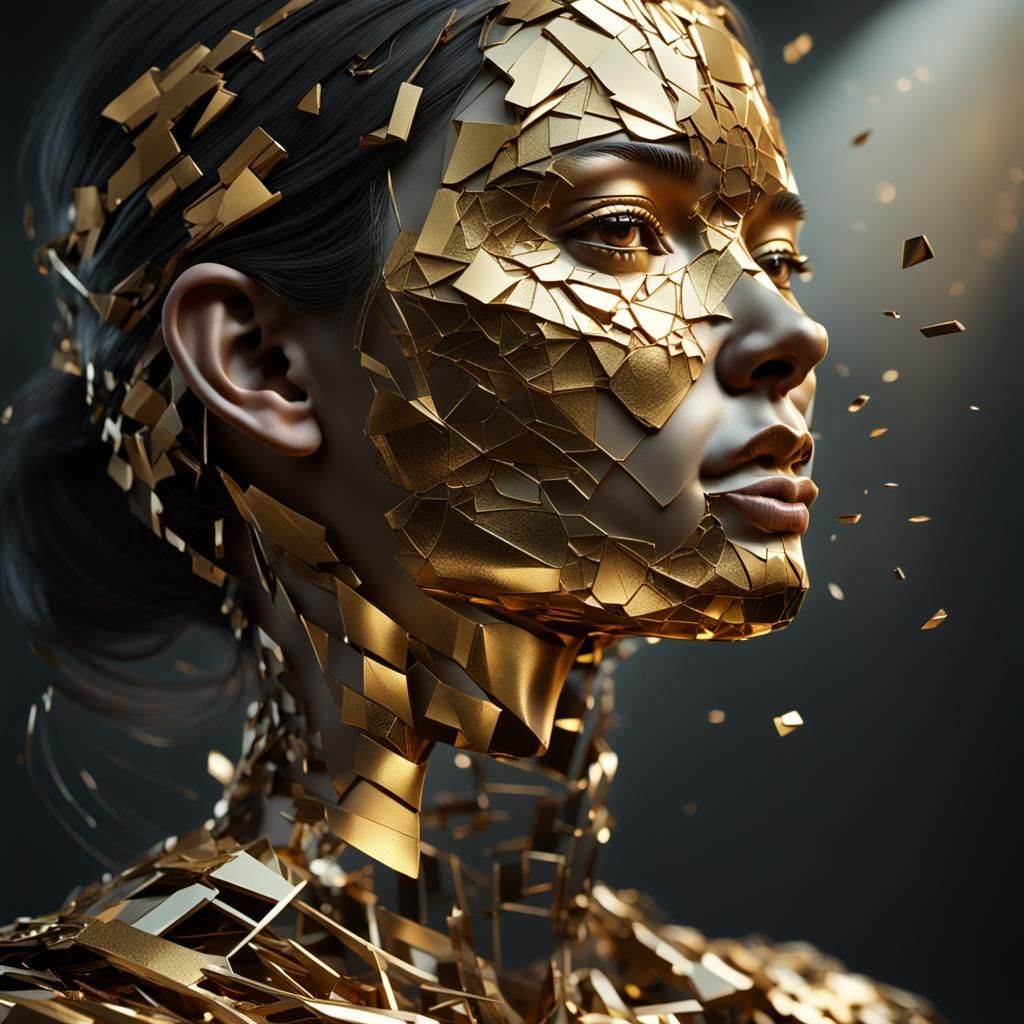 Shattered face - Shattered face