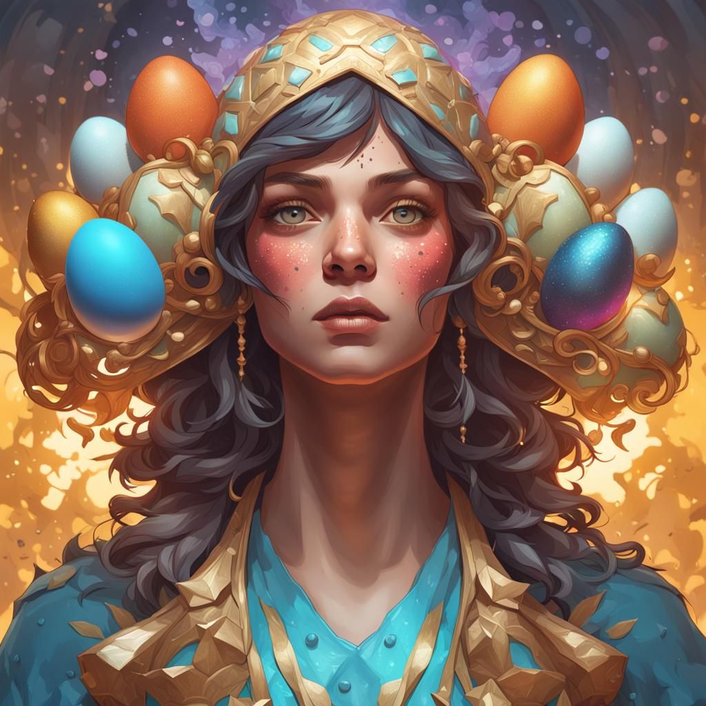 Egg-stravaganza - AI Generated Artwork - NightCafe Creator