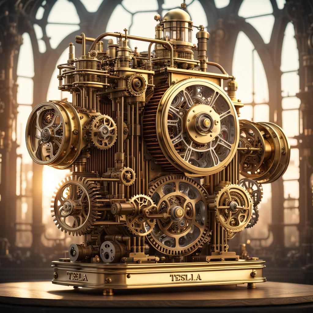 Not a Pocket Calculator! - Surreal Steampunk Engine Reveals ...