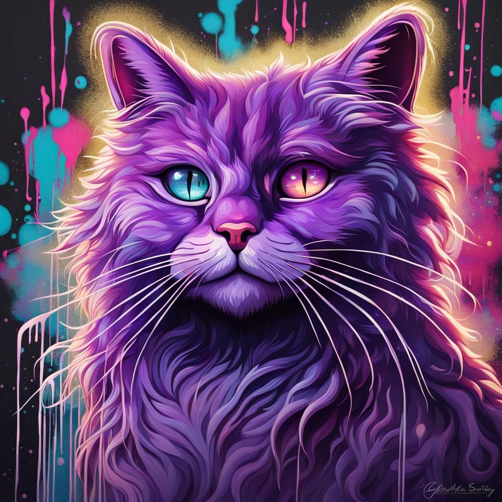 “Ultra Violet” - AI Generated Artwork - NightCafe Creator