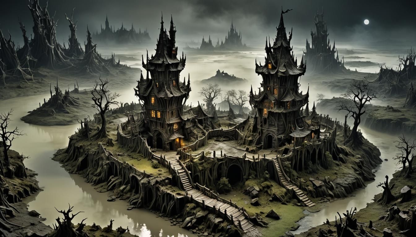 Swamp Wizard - AI Generated Artwork - NightCafe Creator