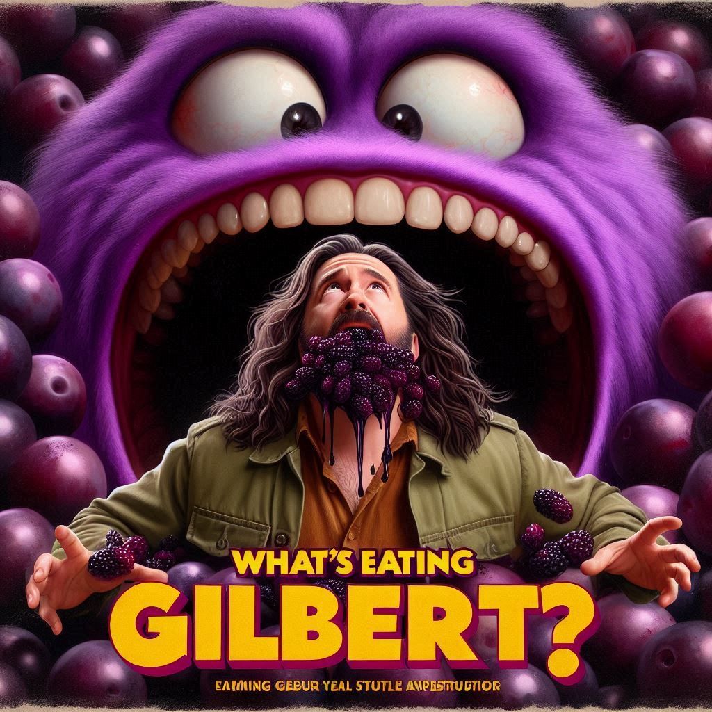 What’s eating Gilbert? Grape! - AI Generated Artwork - NightCafe Creator