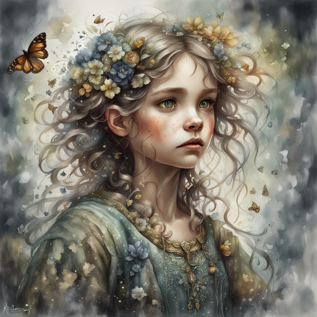 Stunning Girl - AI Generated Artwork - NightCafe Creator