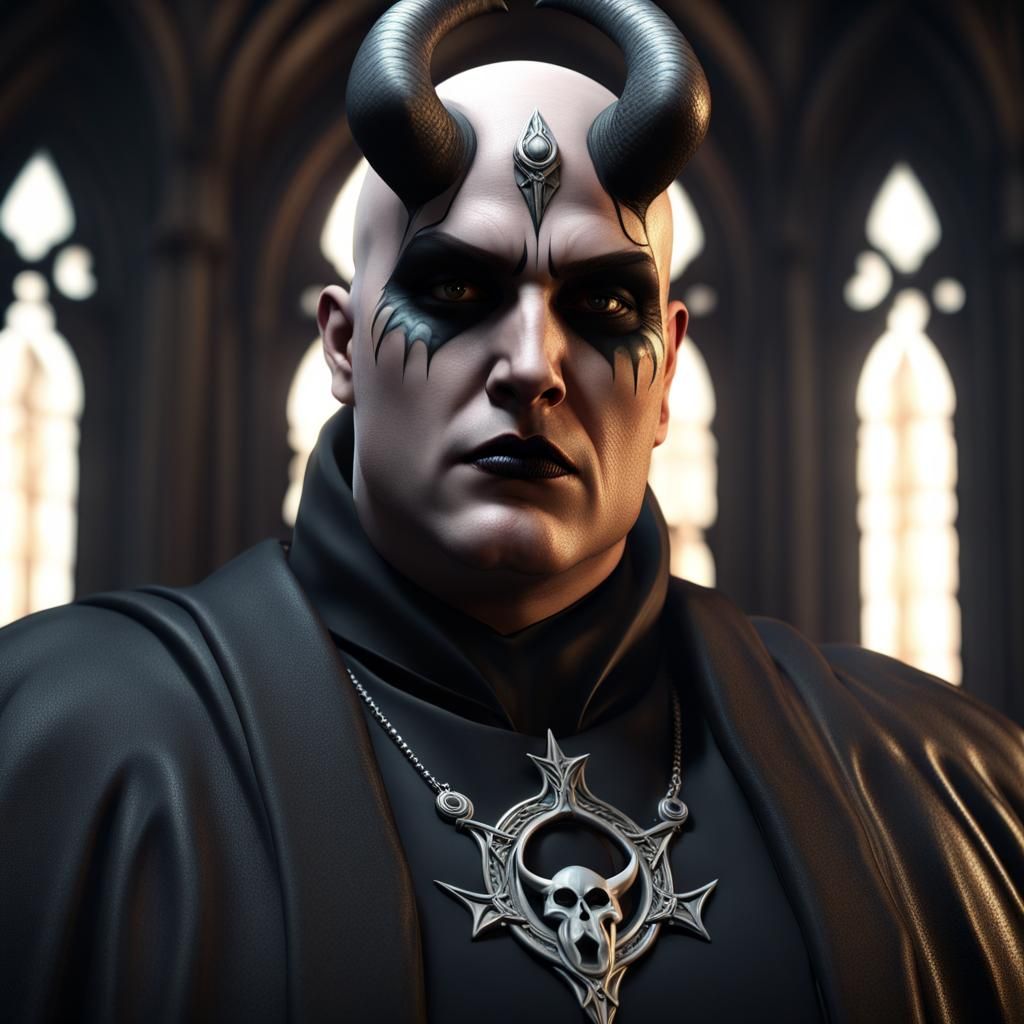 Demon Priest of the God of Death - AI Generated Artwork - NightCafe Creator