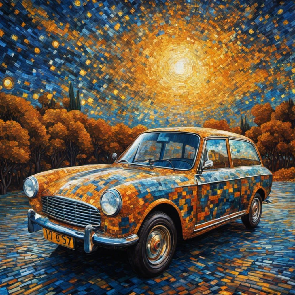 Starry Ride - AI Generated Artwork - NightCafe Creator