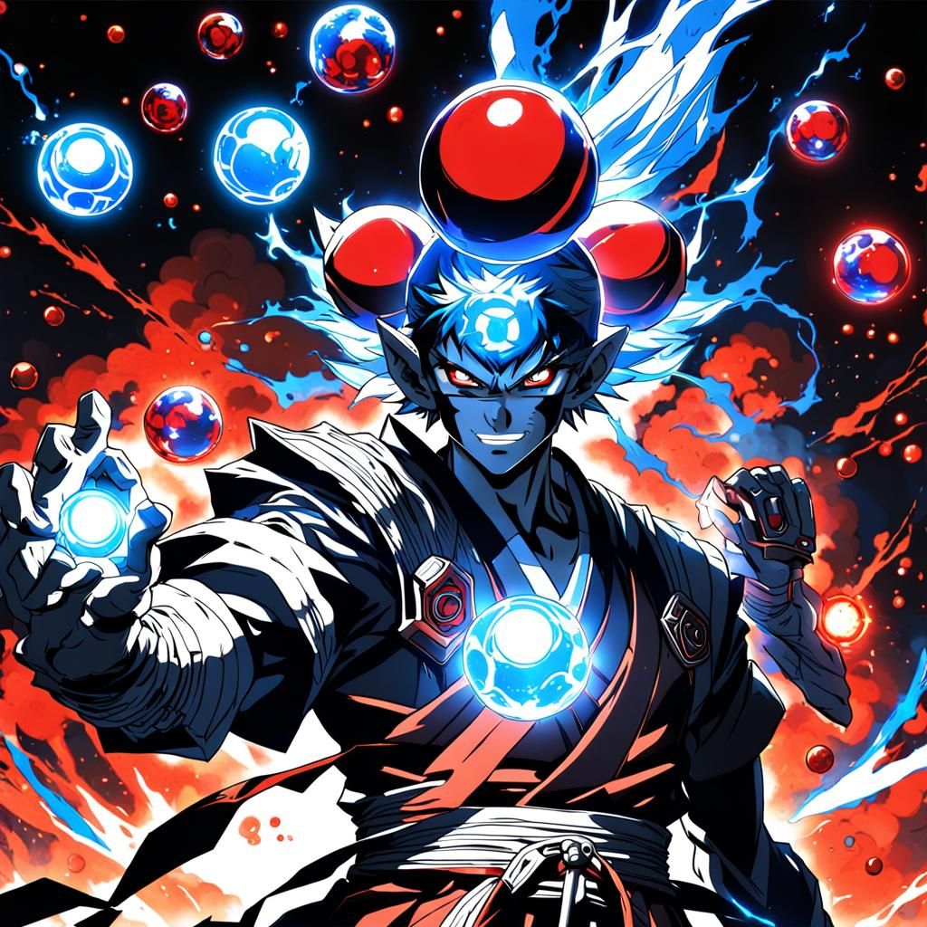 Tried Gojo, Got Goku :p - Manga-Inspired Anime Art of Insane...