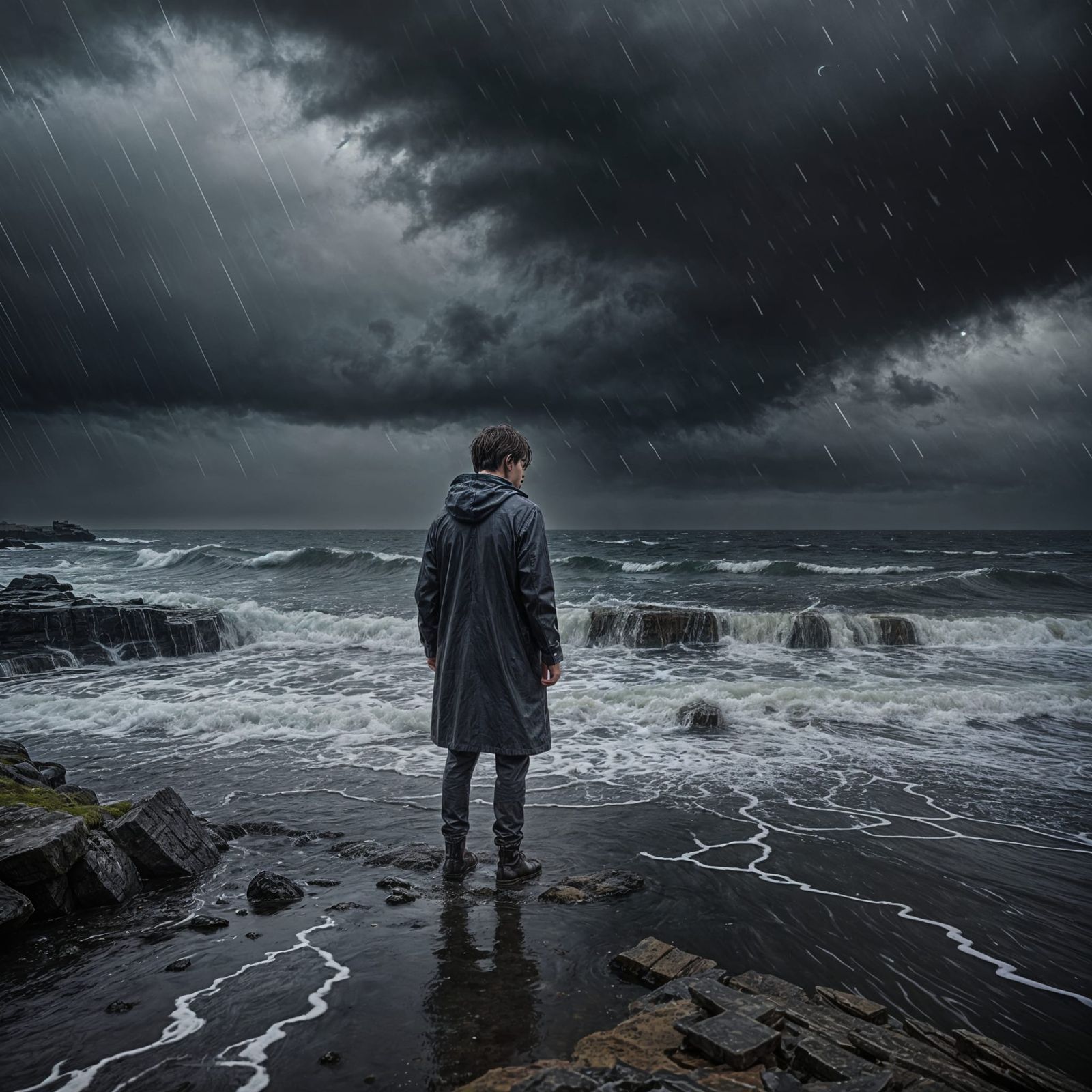 what is he looking for - A Soul Lost in Eternal Despair