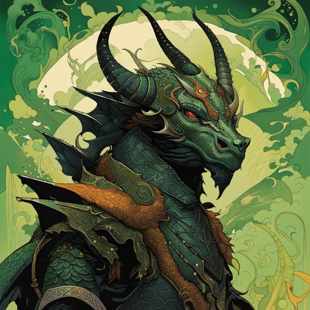 Dragonborn - AI Generated Artwork - NightCafe Creator