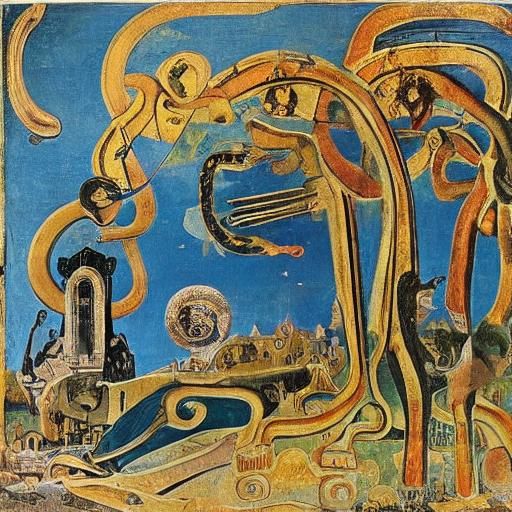 Sacral keys and giant snake Keys by Andrei Rublev and Salvador Dali ...