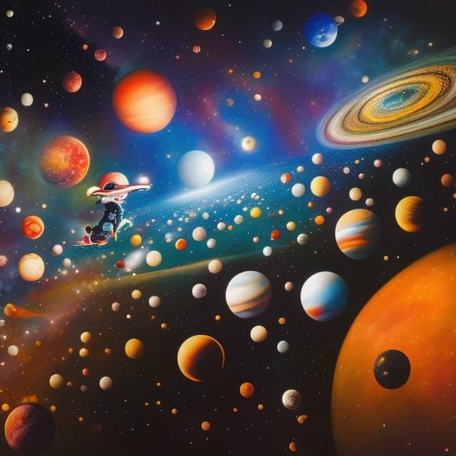 Space - AI Generated Artwork - NightCafe Creator