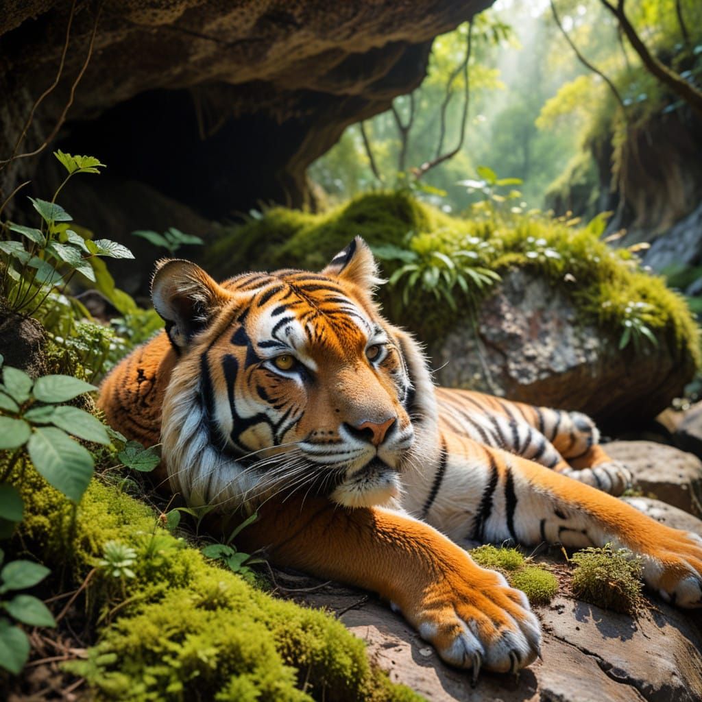 Resting through the heat of the day, watching the sun roll away. Ohh ...