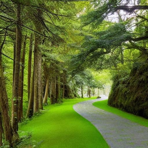 Exploring paths to interesting places! 🛤️🗺️ - AI Generated Artwork ...