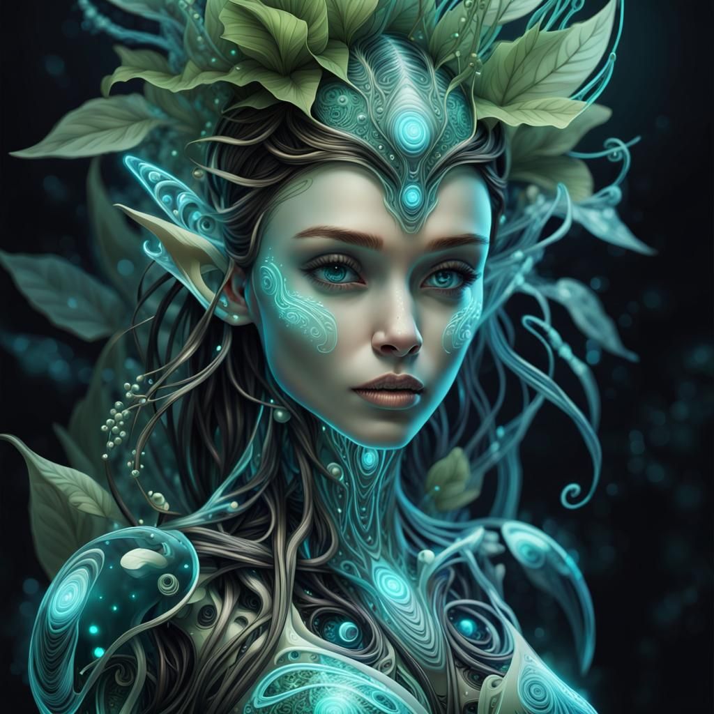 The Humanoid Elf Lady in Scandinavia. - AI Generated Artwork ...