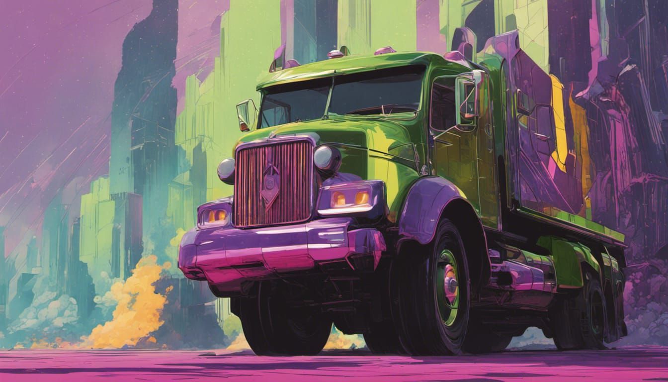 Leaving LA; autopilot engaged... - AI Generated Artwork - NightCafe Creator