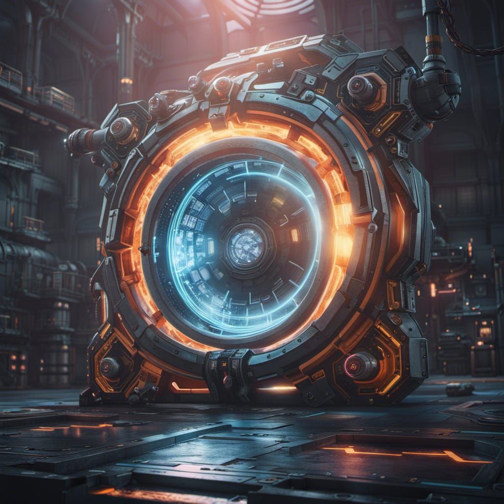 Teleportation Device - AI Generated Artwork - NightCafe Creator