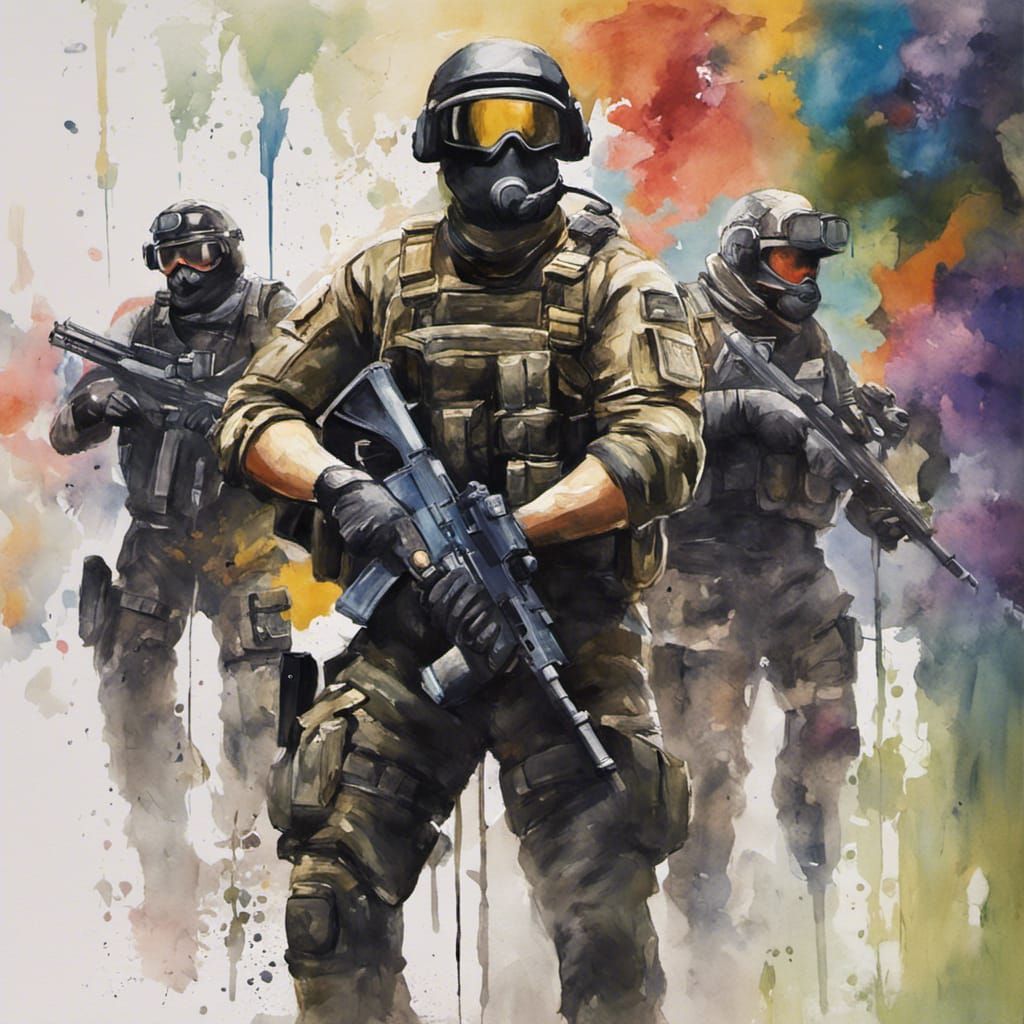 Tom Clancy's Rainbow Six Siege - AI Generated Artwork - NightCafe Creator