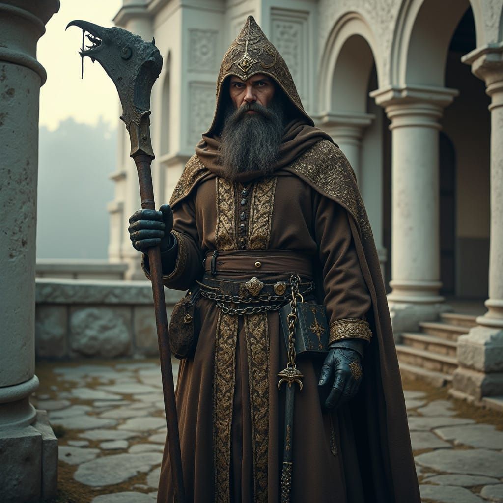 Mystical Slavic Necromancer in 16th-Century Noble ... - AI Art