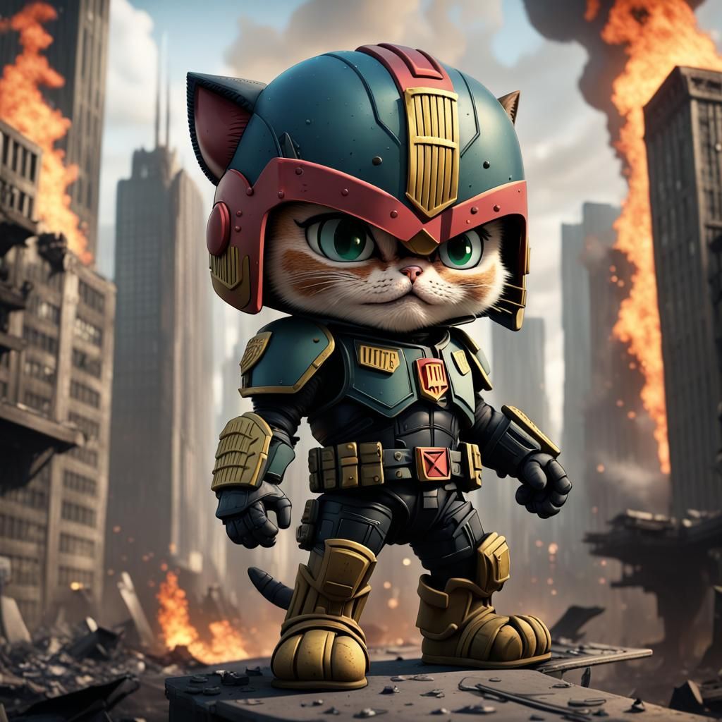 Judge Cat - AI Generated Artwork - NightCafe Creator