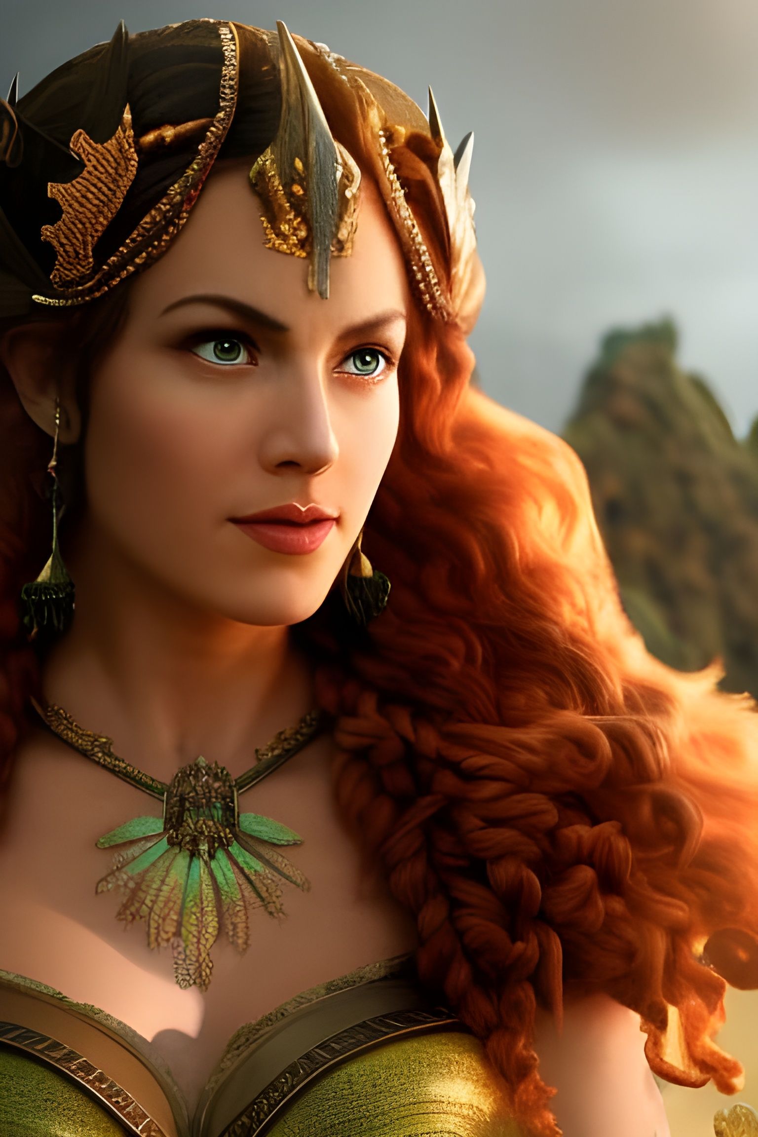 Lady Demeter - AI Generated Artwork - NightCafe Creator