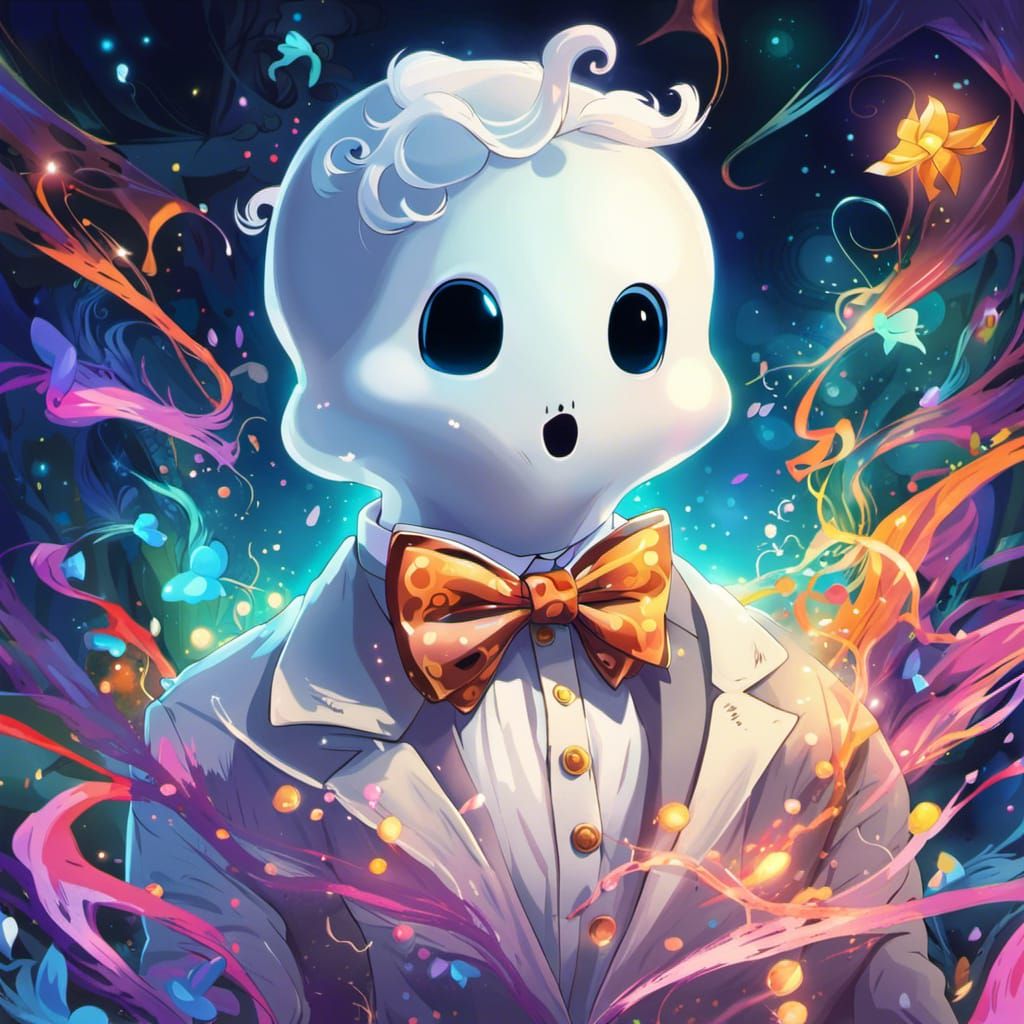 Ghost prom-chaperone - AI Generated Artwork - NightCafe Creator
