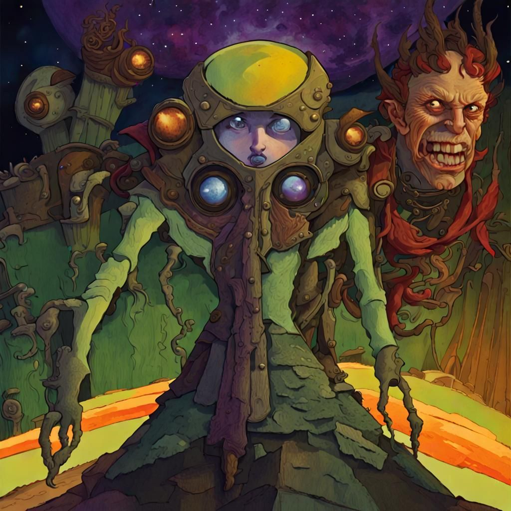 Several Otherworldly Patchwork Monstrosities - AI Generated Artwork ...