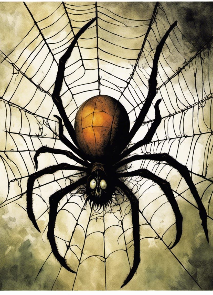 Itty bitty Spider - AI Generated Artwork - NightCafe Creator