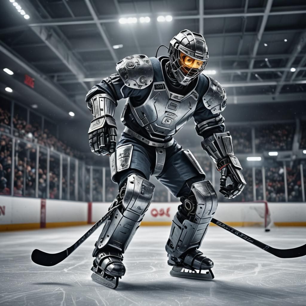 Next Gen Hockey Player. - AI Generated Artwork - NightCafe Creator