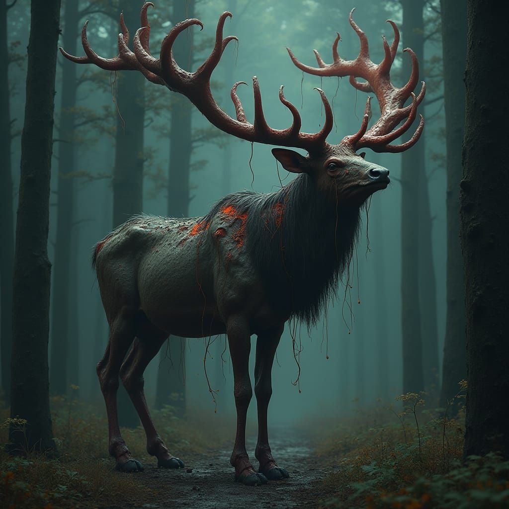 Irradiated Elk - Mutated Elk in Dark Forest: A Biomechanical...