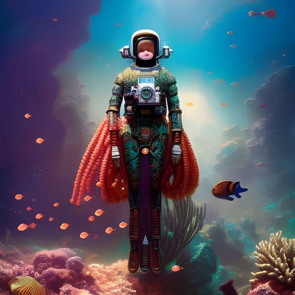 Astronaut 1 - AI Generated Artwork - NightCafe Creator