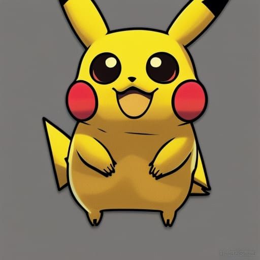 Pikachu - AI Generated Artwork - NightCafe Creator