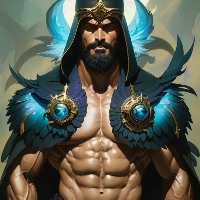 If you wanna become a bird mage you gotta get RIPPED BEYOND RECOGNITION ...