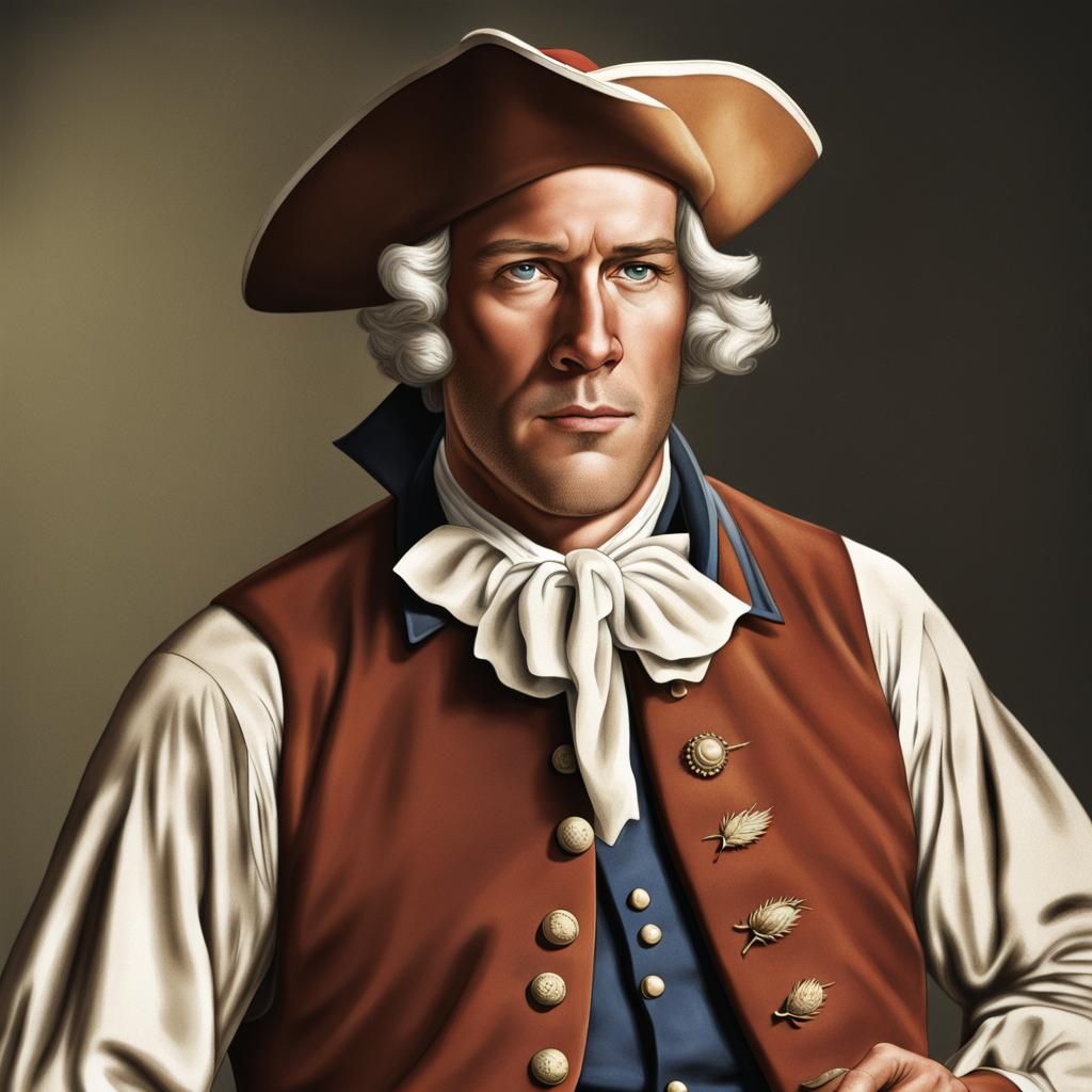 Colonial Man - AI Generated Artwork - NightCafe Creator