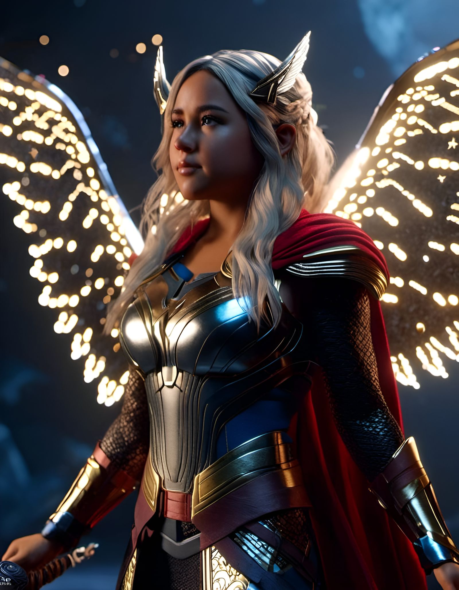 Beautiful Thor - AI Generated Artwork - NightCafe Creator