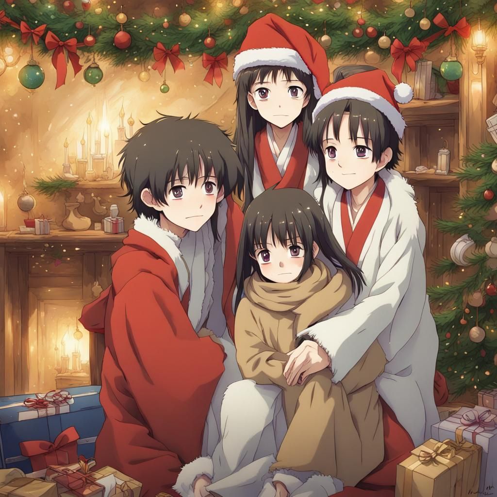 Orphans' Christmas - AI Generated Artwork - NightCafe Creator