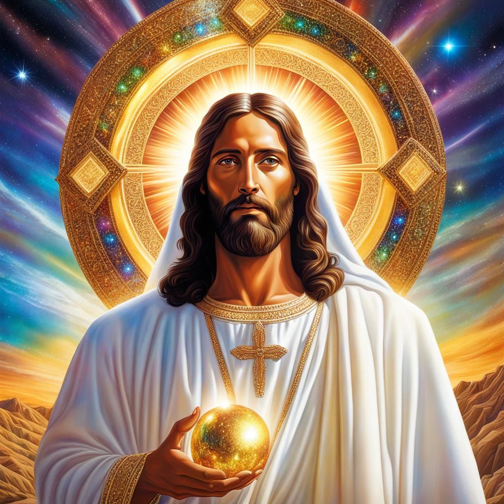 Ascended Master Jesus of Nazareth - AI Generated Artwork - NightCafe ...