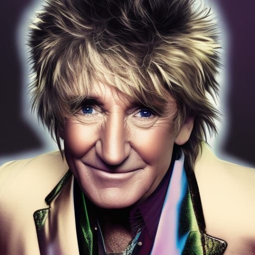 Rock Icon Jumps into Dubstep, 8K Concept Art - AI Art