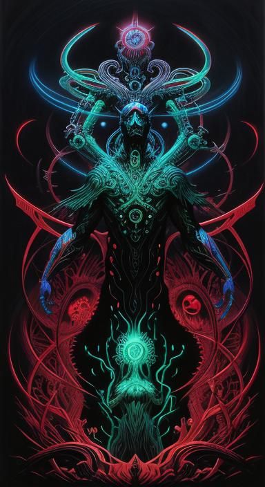 Deus Ex Machina :: a god from the Machine., surreal fantasy art ...