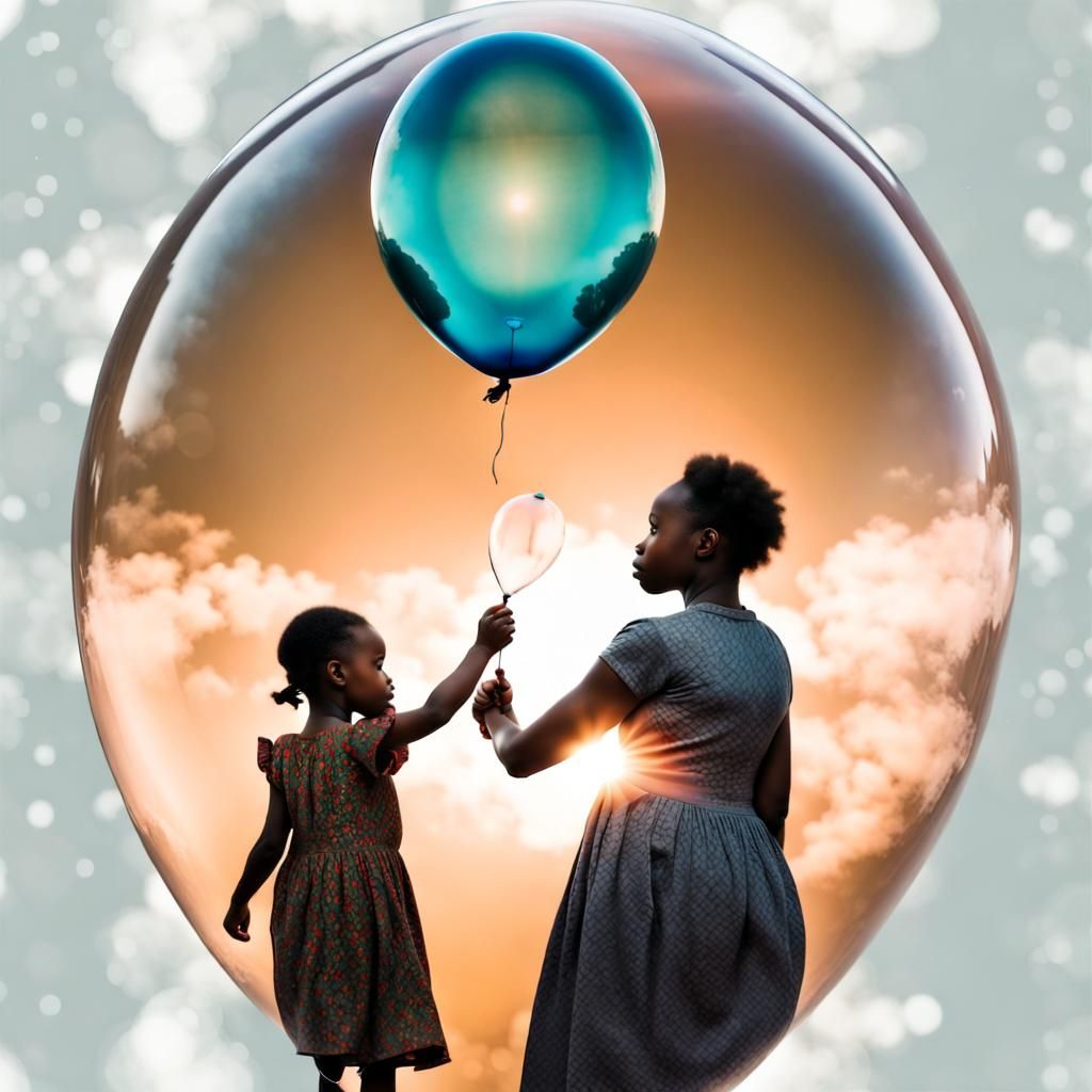 Balloon art - AI Generated Artwork - NightCafe Creator