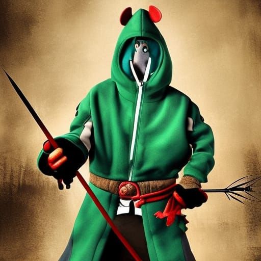 Robbie hoodie - AI Generated Artwork - NightCafe Creator