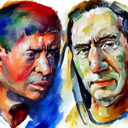 conflicted emotions - AI Generated Artwork - NightCafe Creator