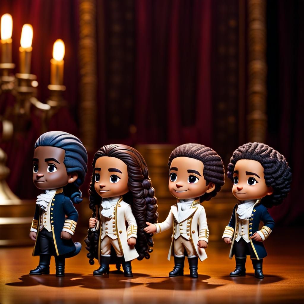 Chibi Hamilton - AI Generated Artwork - NightCafe Creator