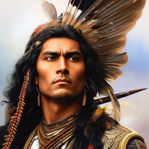 Native Strength - AI Generated Artwork - NightCafe Creator